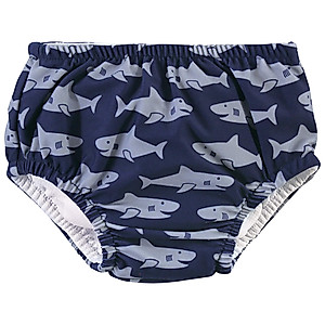 Hudson Baby Unisex Baby Swim Diapers, Sharks, 18-24 Months
