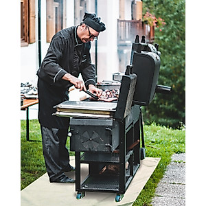 39" x 39" Fireproof Mat For Fire Pit Mats For Under Fire Pit Mat Grill Mats For Outdoor Grill Deck Protector Fire Mat Deck Patio Wood Stove Bbq Camping Tent Lawn Resistant Floor Heat Pad Proof Blanket