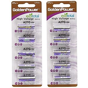 Exian High Voltage 12V Alkaline Battery A27G PK/10