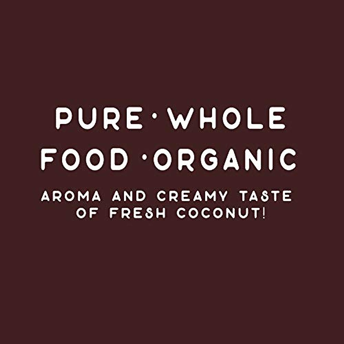 Nature's Way Organic Raw Coconut Whole Food, 5.6 g MCTs per serving, Unrefined, Cold Pressed, 16 oz.