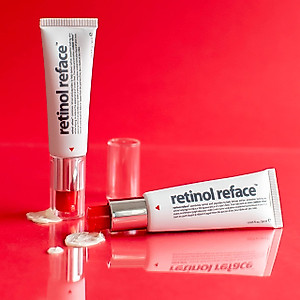 Indeed Labs Retinol Reface, Retinol Wrinkle Repair Cream - Softer, Smoother, Younger Skin - Contains Vitamin A and Bakuchiol - 1.0 fl oz