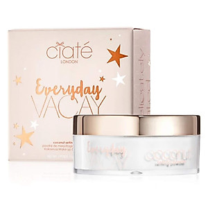 Ciaté London Everyday Vacay Coconut Setting Powder! Coconut Scented Translucent Loose Powder! Lightweight, Smooth and Crease-Free Loose Face Powder! Cruelty Free and Vegan Translucent Powder!