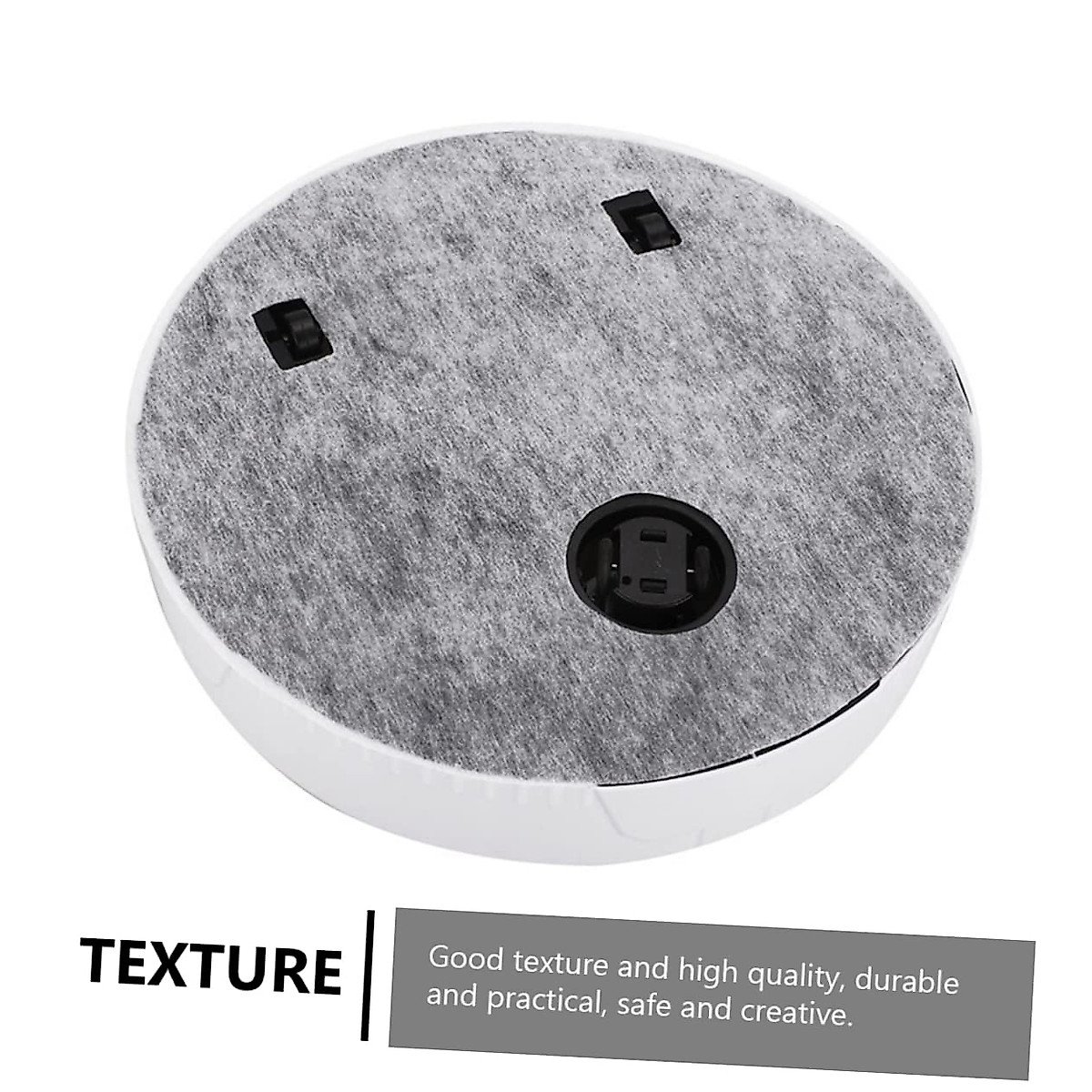 LIFKOME 2 Pcs Simulation Intelligent Sweeper Floor Mopping Robot Robotic Vacuums Robotic Vacuum Mop Vacuum Cleaner for Car Imitated Sweeping Machine The Lazy Automatic Plastic White