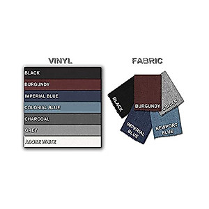 Perch Retro Rolling Exam Stool with Stationary Caps, Black Vinyl