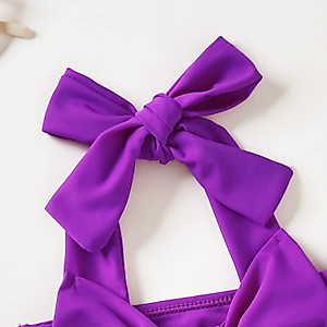 Little Toddler Girls Bathing Suit Mermaid Bikini Two Piece Swimsuit Bottoms Swimming Suit Swimwear 3T - 4T