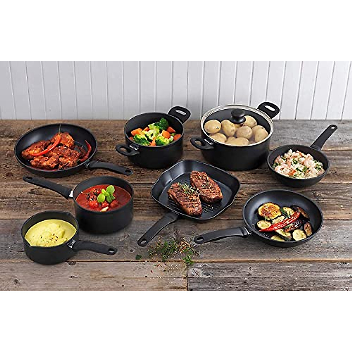 Kuhn Rikon Easy Induction Non-Stick 5-Piece Cookware Set