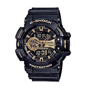 Casio G-Shock GA-400GB Garish Series Watches - Black/Gold / One Size