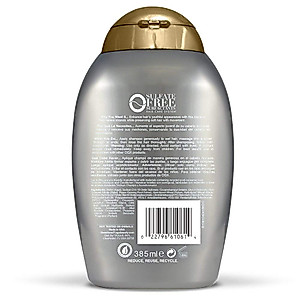 OGX Youth Enhancing + Sake Shampoo, 13 Ounce Bottle Sulfate-Free Surfactant Shampoo