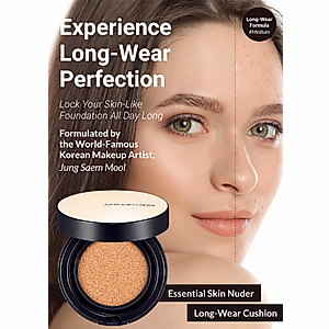 [JUNGSAEMMOOL OFFICIAL] Essential Skin Nuder Long Wear Cushion (Refill included) (Medium)