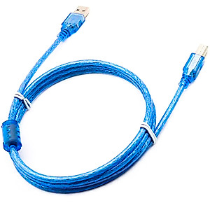 naughtystarts 2pcs USB Data Sync Cable for Arduino UNO R3 Board ATMEGA328P MEGA2560 About 1.5M / 4.9FT Long