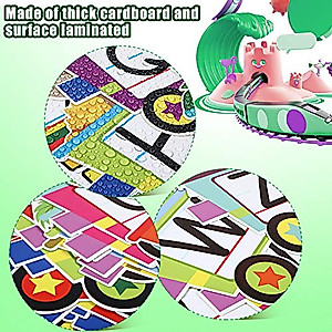 Alphabet Train Bulletin Board Set Animals Alphabet Cards Alphabet Line for Classroom Wall Letters Banner Decor Early Learning Bedroom Nursery Playroom Decorations Children Kids Teens