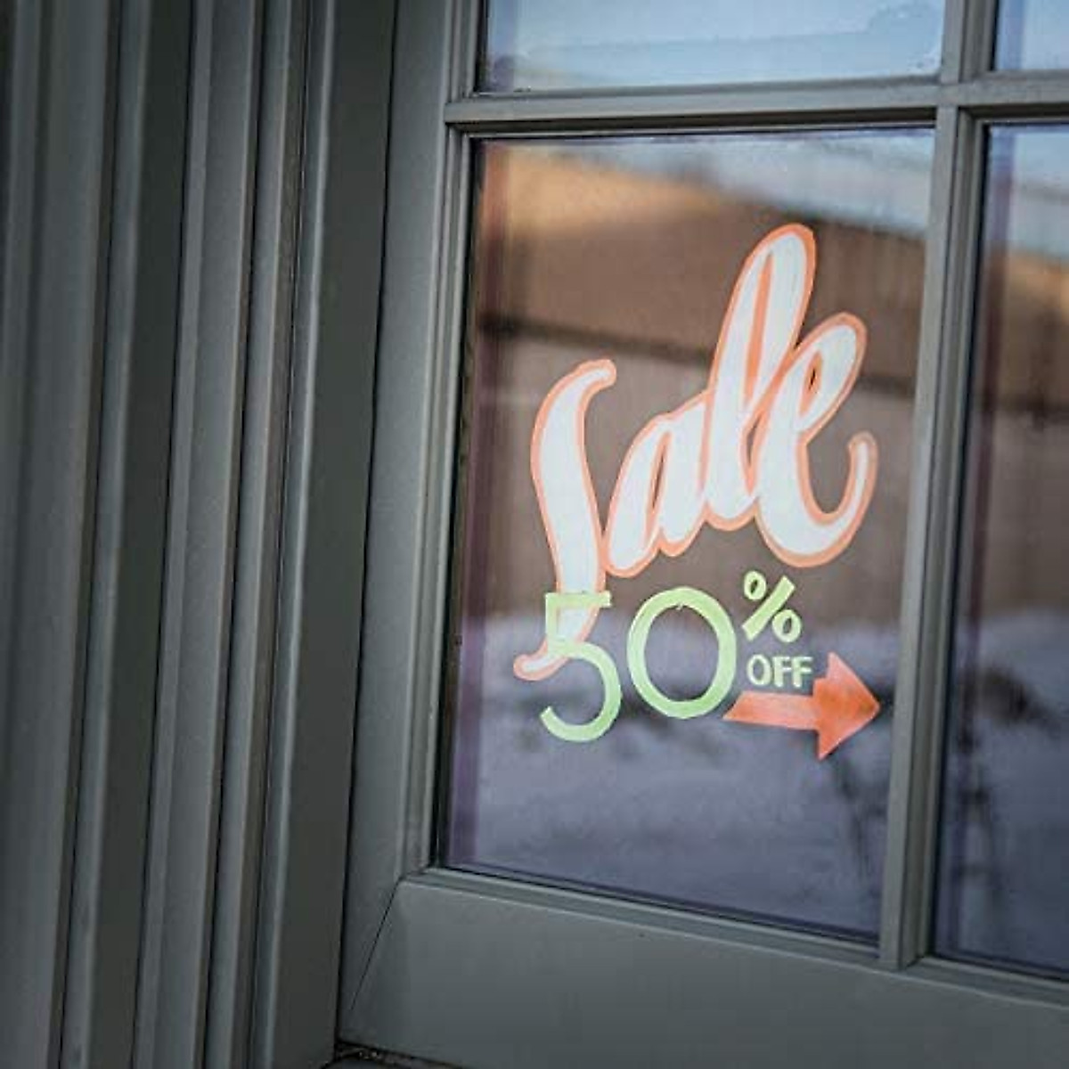 JumpOff Jo - 48 Pack of Liquid Chalk Markers – Reversible Chisel and Round Tip - Neon, Metallic, and White Included