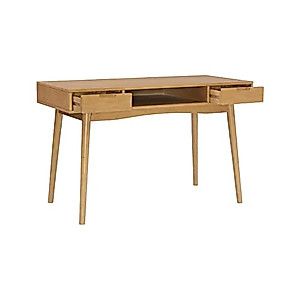 Linon Home Decor Products Natural Wood Modern Linon Drake Desk