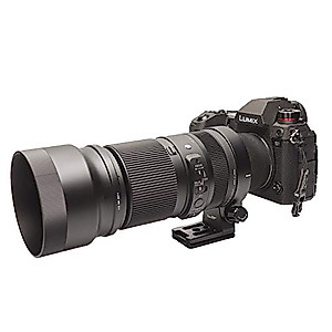 Haoge LMR-SM140S Lens Collar Replacement Foot Tripod Mount Ring Stand Base for Sigma 100-400mm F5-6.3 DG DN OS Lens Sony E Mount Art 105mm F1.4 DG HSM Built-in Arca Type Quick Release Plate