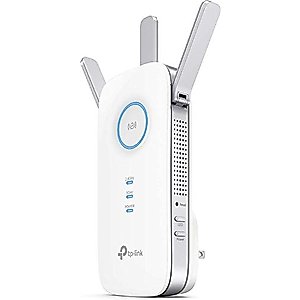 TP-Link AC1750 WiFi Extender (RE450), PCMag Editor's Choice, Up to 1750Mbps, Dual Band WiFi Repeater, Internet Booster, Extend WiFi Range further