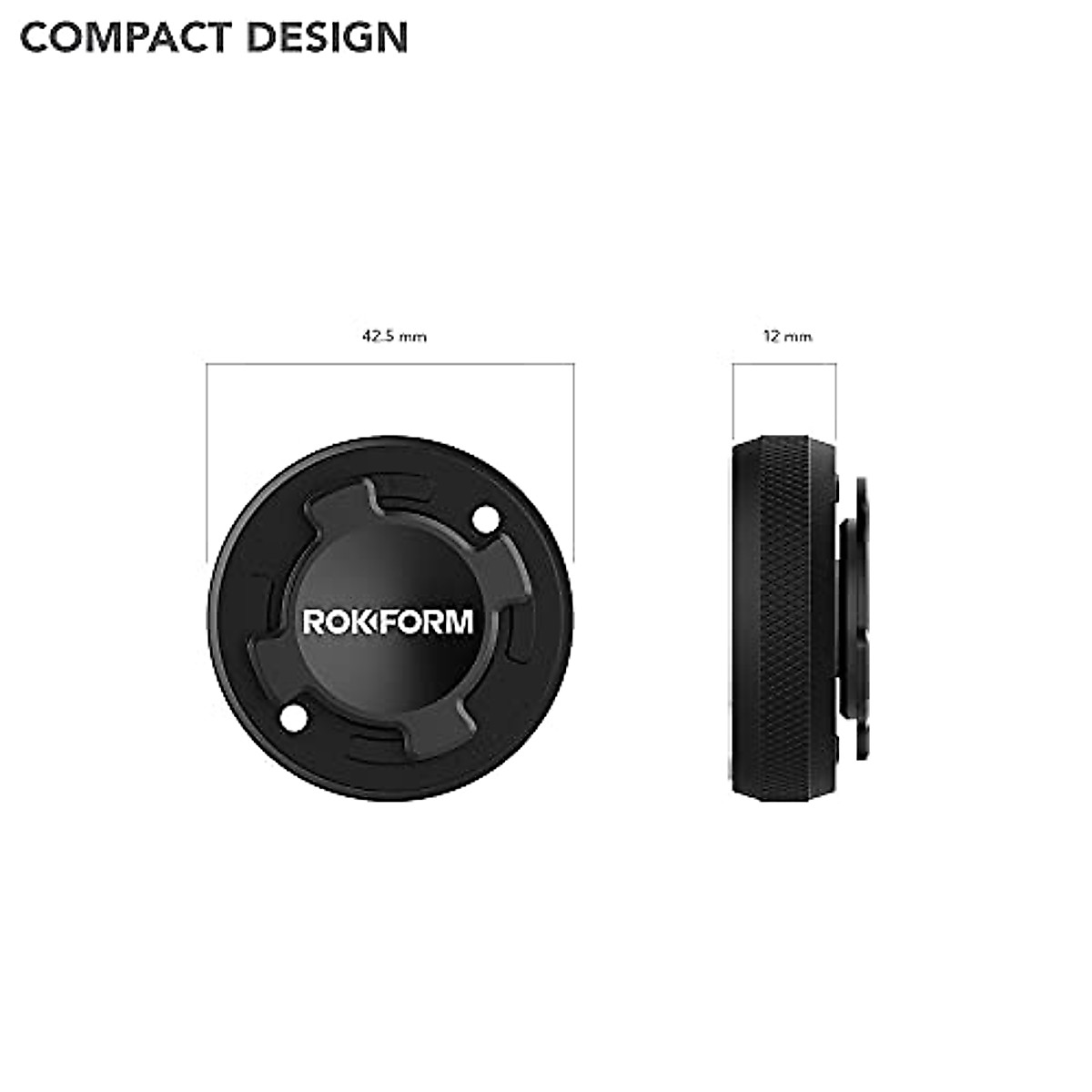 Rokform - iPhone 13 Mini Rugged Case + Aluminum RokLock Phone Mount