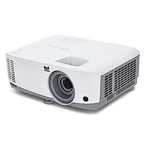 ViewSonic 3800 Lumens SVGA High Brightness Projector for Home and Office with HDMI Vertical Keystone (PA503S) White/gray