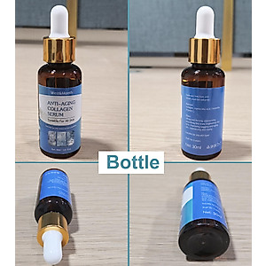 Botox Stock Solution Facial Serum Vitamin C Serum For Face, Anti Aging Collagen Serum Vitamin E, Salicylic & Amino Acids, Botox Facial Serum Reduce Fine Lines, Wrinkles, Plump Skin