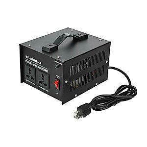 MYOYAY 1000W Voltage Converter Transformer Step Up/Down 110V to 220V Voltage Converter with Circuit Breaker Protection Temperature Control Step Up Transformer for US to Euro Asia Appliances