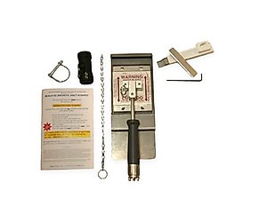 Really EZ Magnetic Duct Scraper 4″ Wide