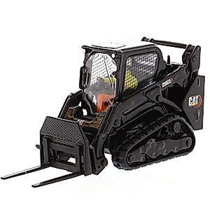 1:50 Caterpillar 259D3 Compact Track Loader with Special Black Paint - Diecast Masters - High Line Series - 85677BK