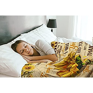 Miryoku Mom Blanket,Gifts for Mom from Daughter,Blanket for Mom Gifts,to My Best Mom Ever Blanket Dear Mom Birthday Gift, I Love You Mom Blanket as Presents from Son-50 × 60"