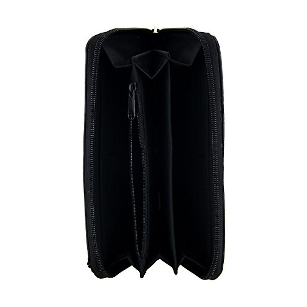 Western Embroidered Concealed Carry Purse/Wallet Set w/Rhinestone Cross