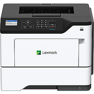 Lexmark 36SC471 B2650dw Compact Laser Printer, Monochrome, Networking, Wireless, Duplex Printing, 50 ppm Mono, 1200dpi Print, up to 175,000 Pages Duty Cycle