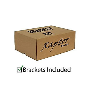 Raptor Series 7 inch Stainless Running Boards Side Steps for 04-14 Ford F-150 SuperCab/Extended Cab