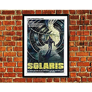 Tarkovsky Movie Poster Solaris Print Soviet Art Movie Andrey Tarkovski
