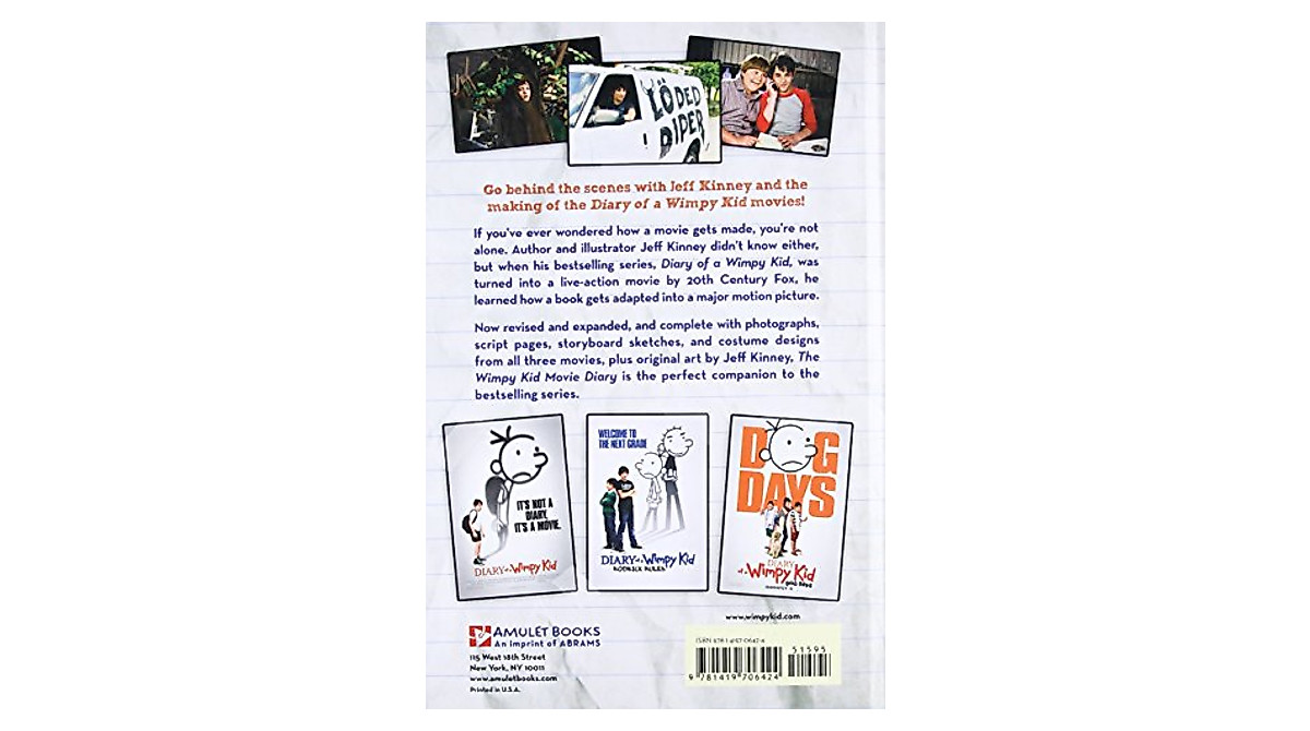 Wimpy Kid Movie Diary: Behind the Scenes of the Films | Jeff Kinney