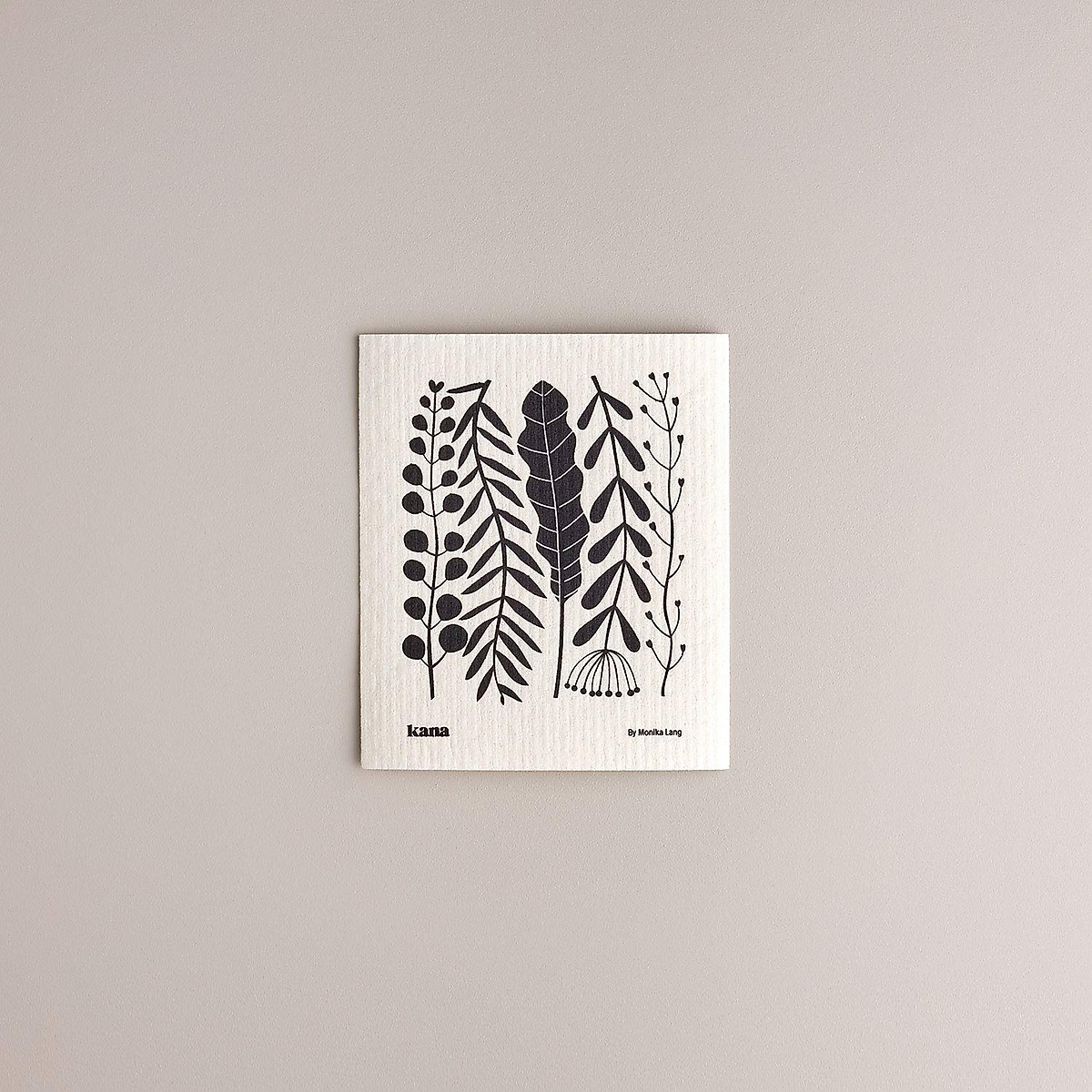 Kana Swedish Dish Cloths | 9X Designer Swedish Dish Clothes Made in Sweden from FCS Cellulose and Cotton | for Washing Dishes and Cleaning | Reusable Kitchen Dishcloths | Designed by Monika Lang