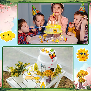 Soaoo 44 Pcs Mini Resin Figures Set Miniatures Figures Tiny Decor for Garden Fairy Accessories for Bonsai Terrarium Party Decoration(Ghost)