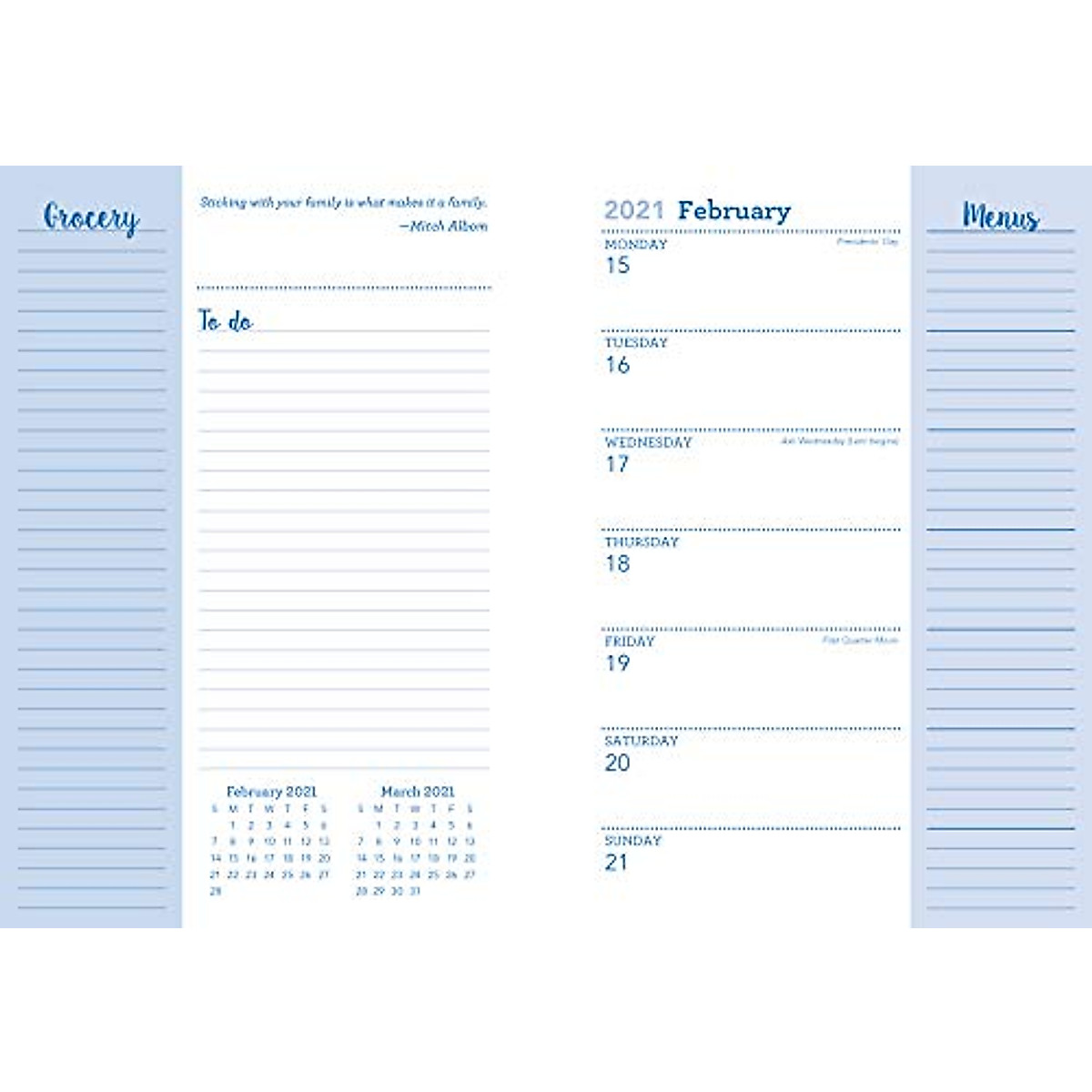 2021 Amy Knapp's Family Organizer: 17-Month Weekly Planner for Mom (Includes Stickers, Thru December 2021)