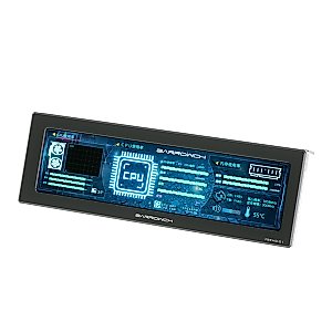 Barrowch External Expansion Display Screen with 8.8 Inches 1920 * 480px Multifunction Synchronous Monitoring Interface (FBEHD-01)