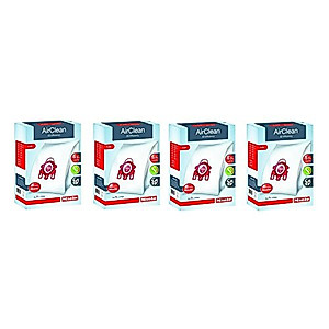 Miele AirClean 3D Efficiency Dust Bag, Type FJM, 16 Bags & 8 Filters