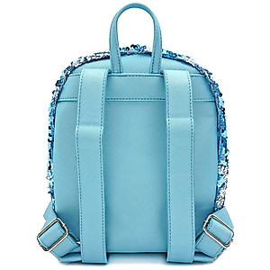 Loungefly Frozen Elsa Reversible Sequin Mini Backpack