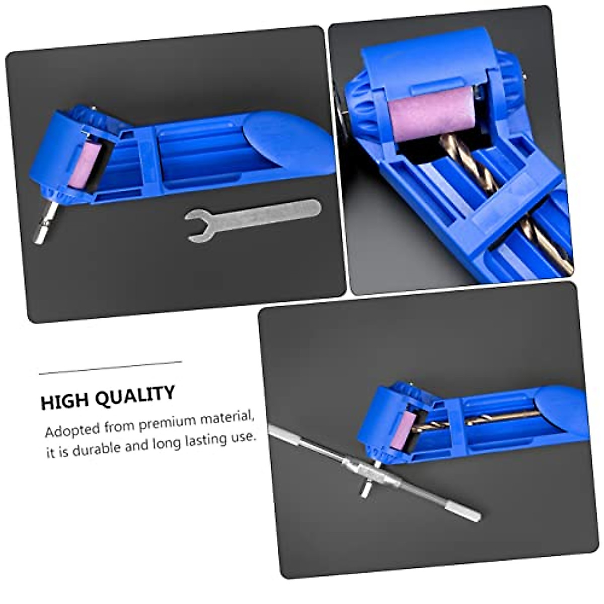 BETOOKY Portable Grinder 1 Set Burr Device Set Electric Tool Diamond Drill Bit Electric Sharpener Drill Bit Sharpening Tool Power Woodwork Drill Grinder Drill Sharpener Polisher