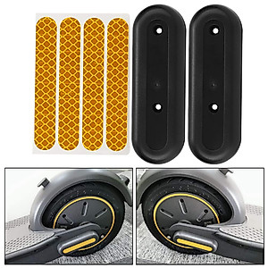 Keenso Scooter Rear Decorative Cover Protective Shell Case Scooter Reflective Sticker for G30