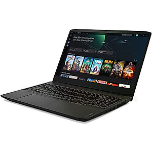 Lenovo IdeaPad Gaming 3 15 15.6" Laptop, 15.6" FHD (1920 x 1080) Display, AMD Ryzen 5 5600H Processor, GeForce RTX 3050, 32GB DDR4 RAM, 1TB NVME SSD, Windows 10H, Black, Mousepad Bundle