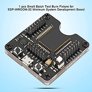 1 pcs ESP-WROOM-32 Adapter, Small Batch Test Burn Fixture Test Board Burn Fixture for ESP-WROOM-32 Minimum System Development Board 27g/1.0oz