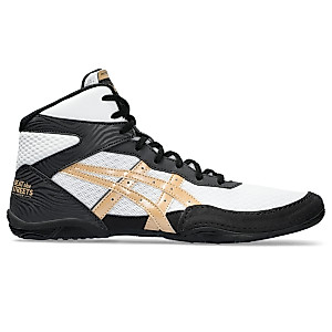 ASICS Men's Matflex 7 Shoes, 9, White/Champagne