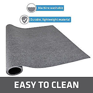 Drymate Premium XL Under Sink Mat, Waterproof Cabinet Protection Mats for Kitchen & Bathroom, Absorbent Shelf Liners, Slip-Resistant, Non-Adhesive, Machine Washable (USA Made)(24”x59”)(Light Grey)