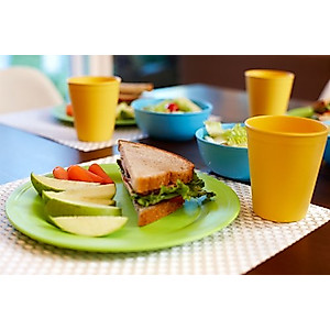 Green Eats Divided Tray, Orange