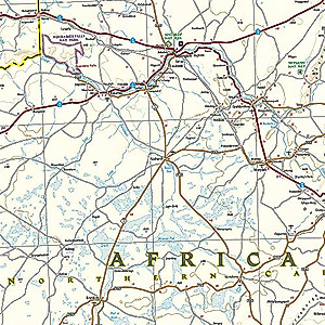 South Africa Map (National Geographic Adventure Map, 3204)