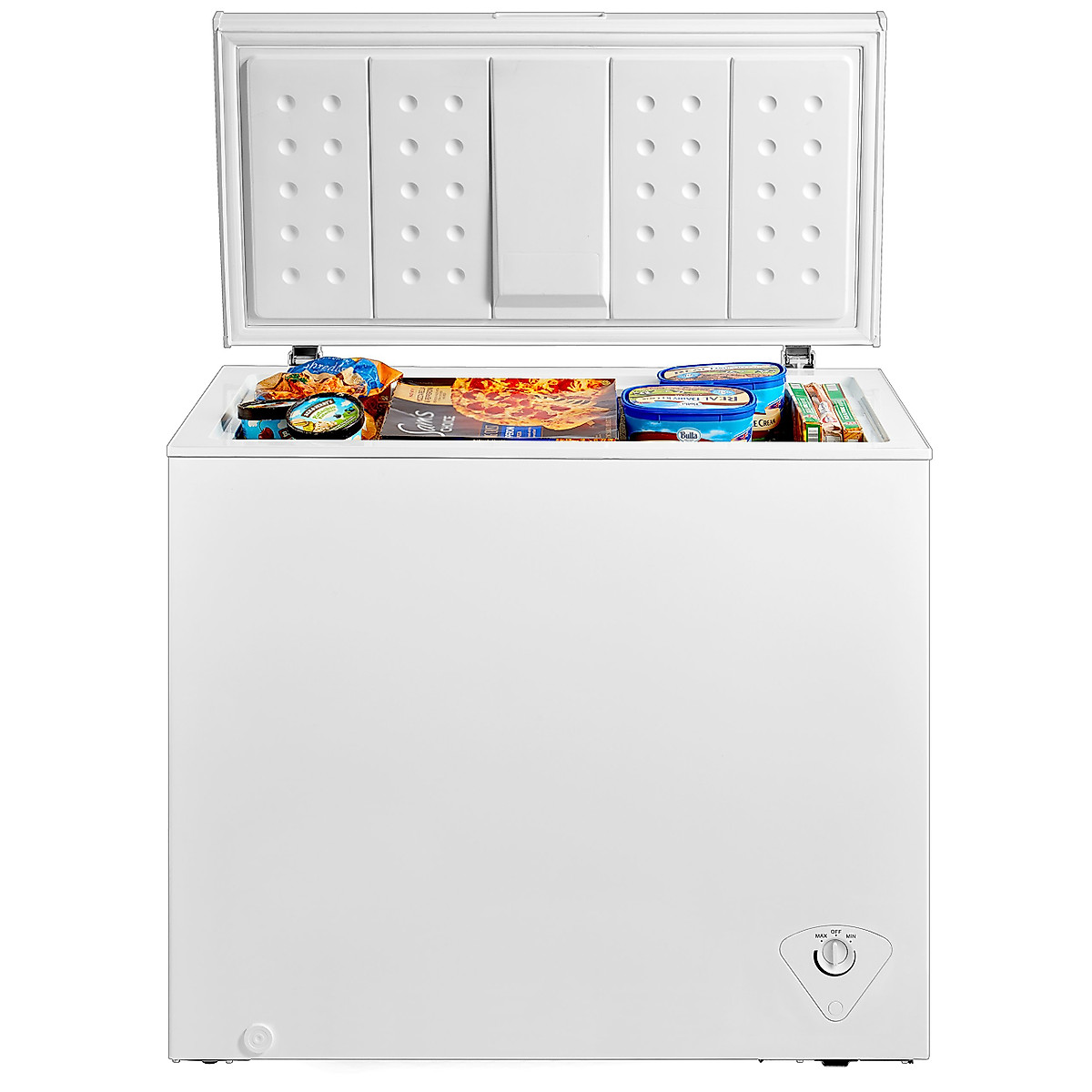 Midea WHS-258C1 Single Door Chest Freezer, 7.0 Cubic Feet, White