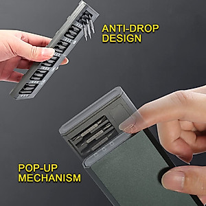 BES 72 in 1 Precision Screwdriver Set,Mini Screwdriver Set,Repair Tool Kit with Case Screwdriver Set for Computer, Laptop, Xbox, Macbook