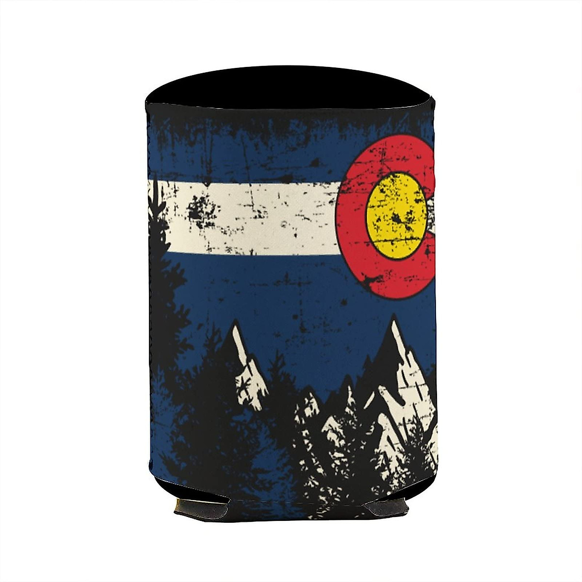 2 PCS Colorado Flag Mountain' Can Cooler Party Gift Beer Drink Coolers Coolies