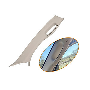 ZhiSheng Upgraded A-Pillar Trim Interior Handle Compatible with Dodge Ram 1500 2500 3500 2002-2010 Front Right Inside A Pillar Handle Replace 1TE75BD1AA 5GR28BD1AH