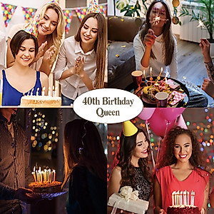 40th Birthday Gift for Women, 40th Birthday Jewelry Mini Storage Box with Refillable Perfume Bottle, Gift for 40 Year Old Female, 40th Bday Gift, 40 & Fabulous Gift, 40th Birthday Items